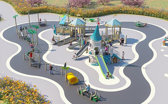 Inclusive Friendly Equipment - Cowboy Playground