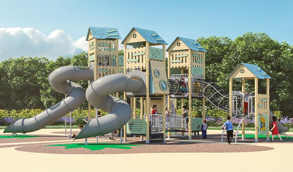 Custom Cherry Blossoms Playground - Cowboy Playground