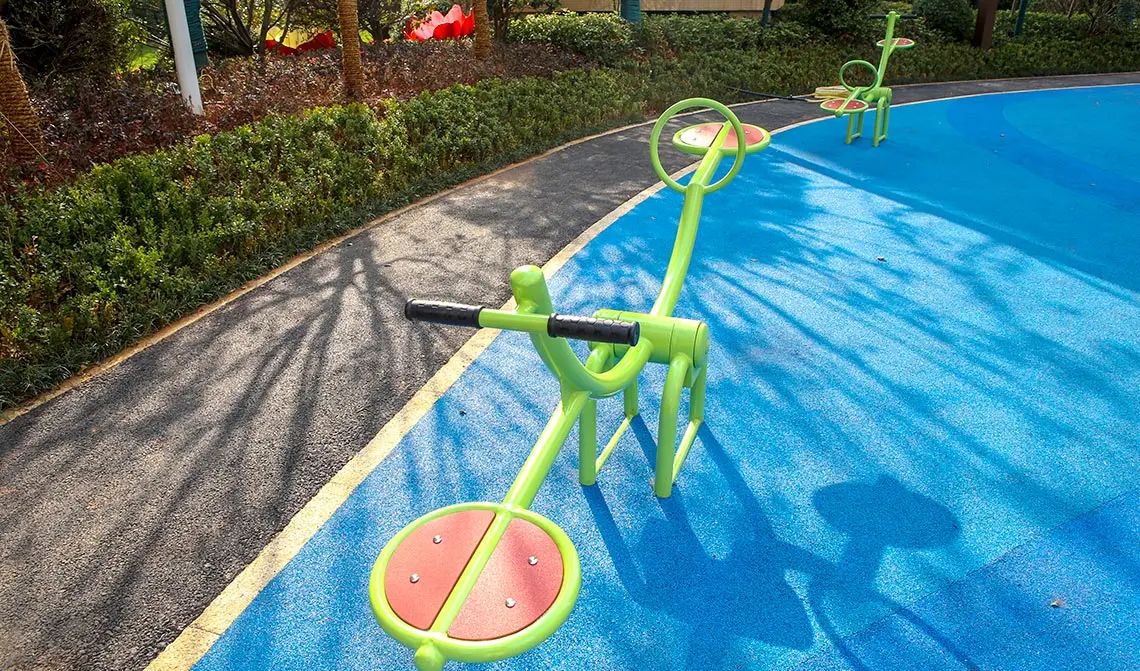 Circular Seat Seesaw Outdoor Playground - Cowboy Playground