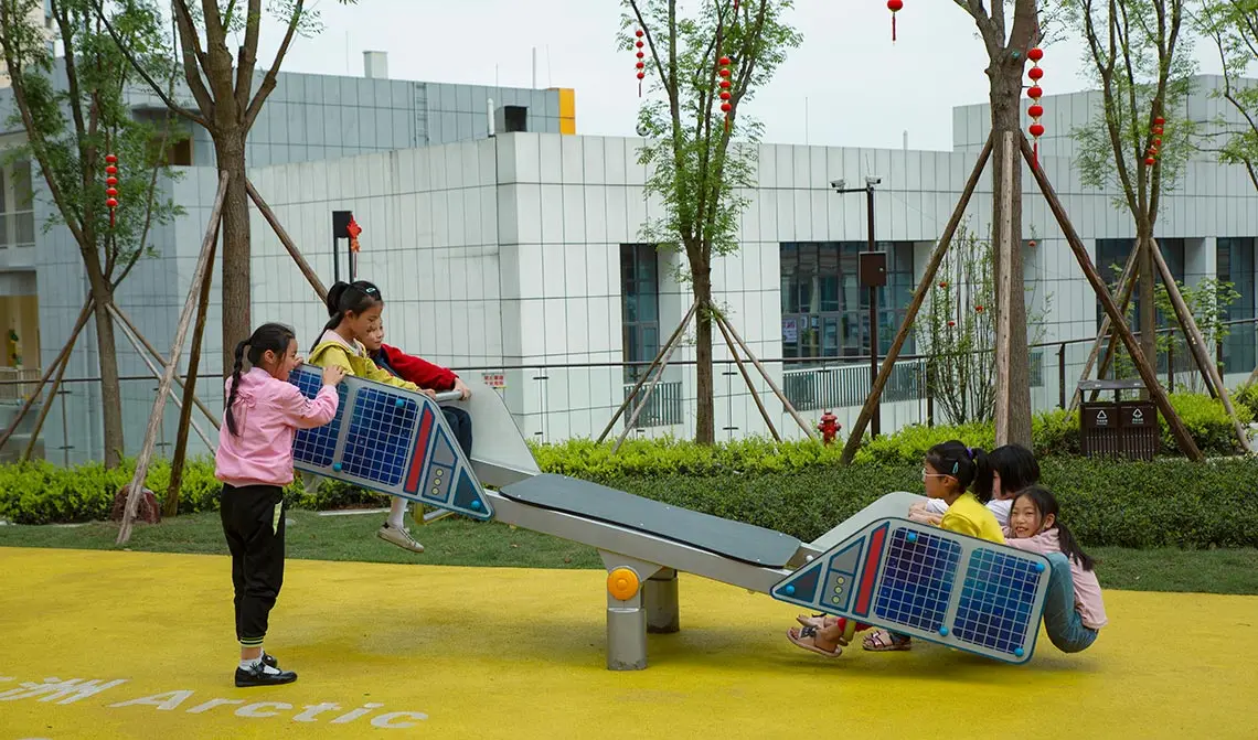Customized Seesaw Outdoor Playground - Cowboy Playground