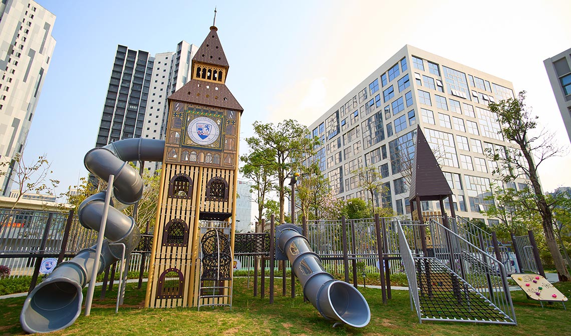 Giant London Tower Playground - Cowboy Playground