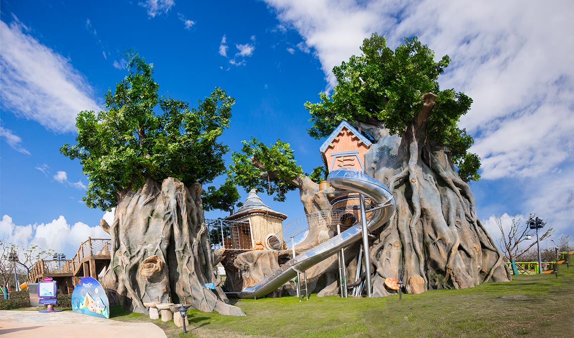 Elven City Theme Park in Shanghai,China - Cowboy Playground
