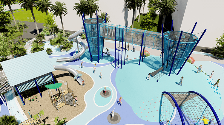 Outdoor Playground in New South Wales, Australia - Cowboy Playground