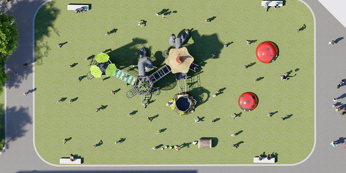 Hotel Outdoor Playground Design | Natural Style Outdoor Playground at ...